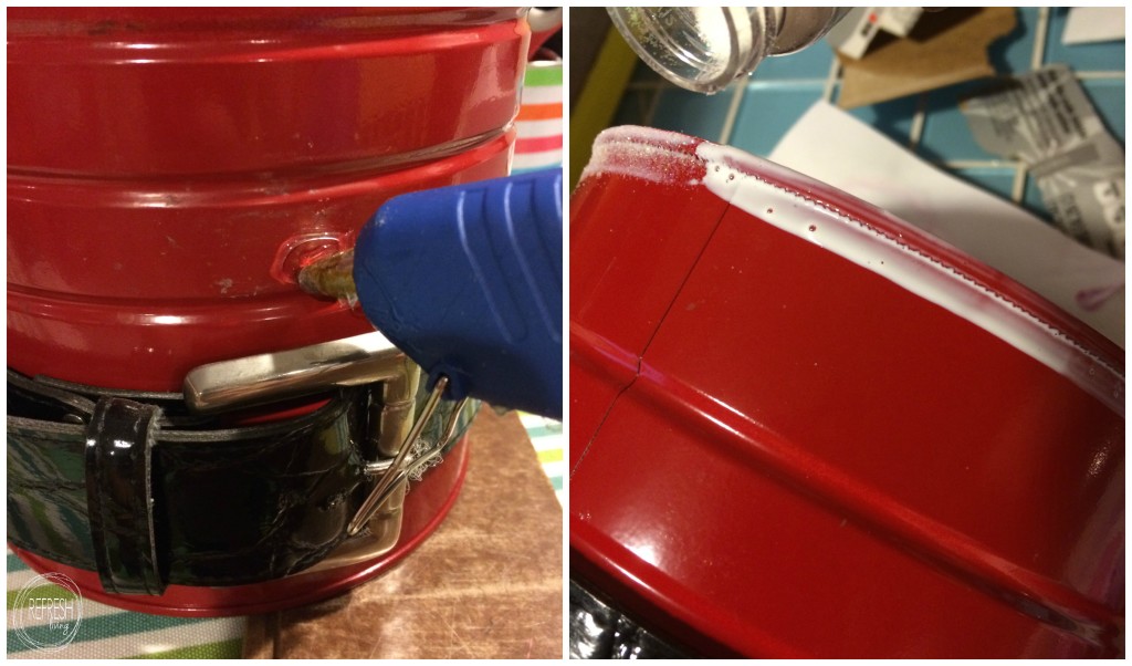 Upcycled Santa Coffee Can Craft • Refresh Living