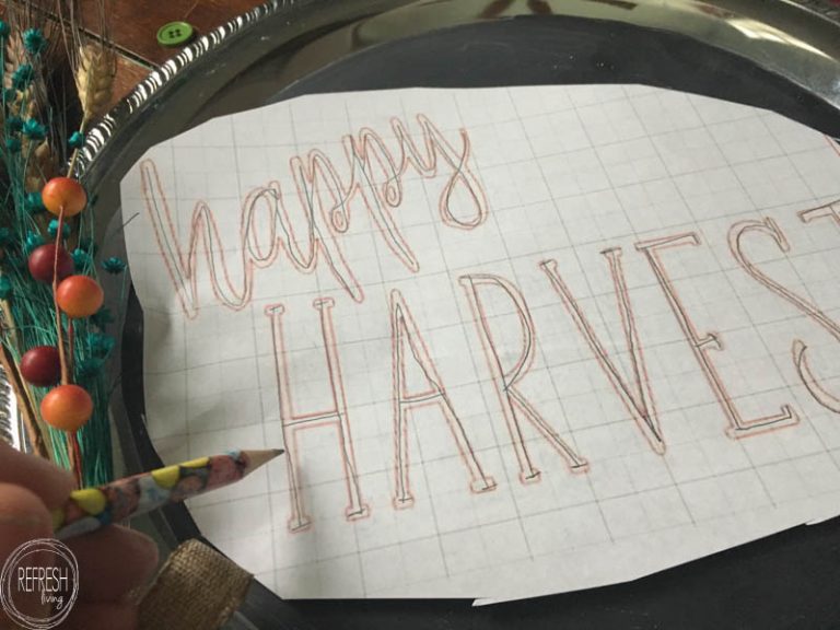 How to Write Perfect Letters on a Chalkboard • Refresh Living