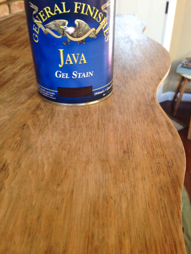 How to Use Gel Stain (over finished or unfinished wood) • Refresh Living