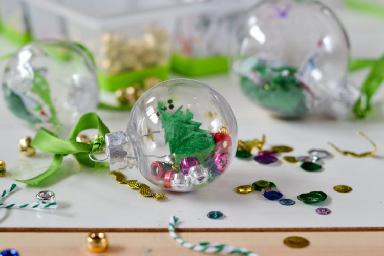 Ornament Craft for Classroom Christmas Parties • Refresh Living