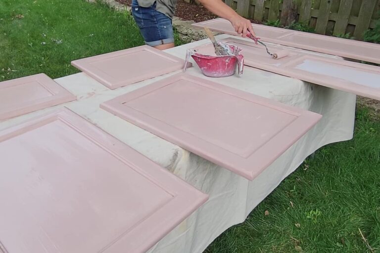 How to Paint Cabinet Doors (10 Tips for a Smooth Finish without a ...