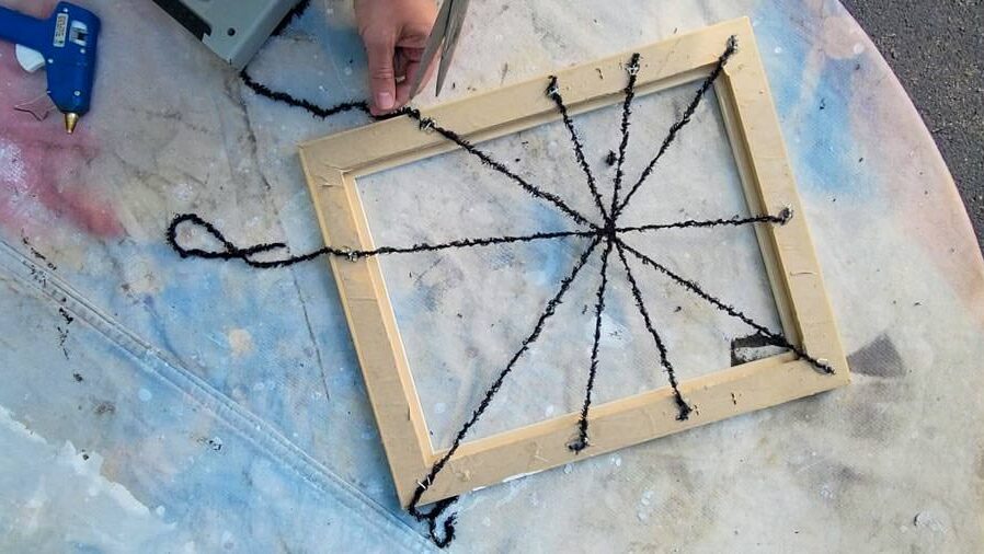 DIY Halloween Spider Web Decorations • Refresh Living