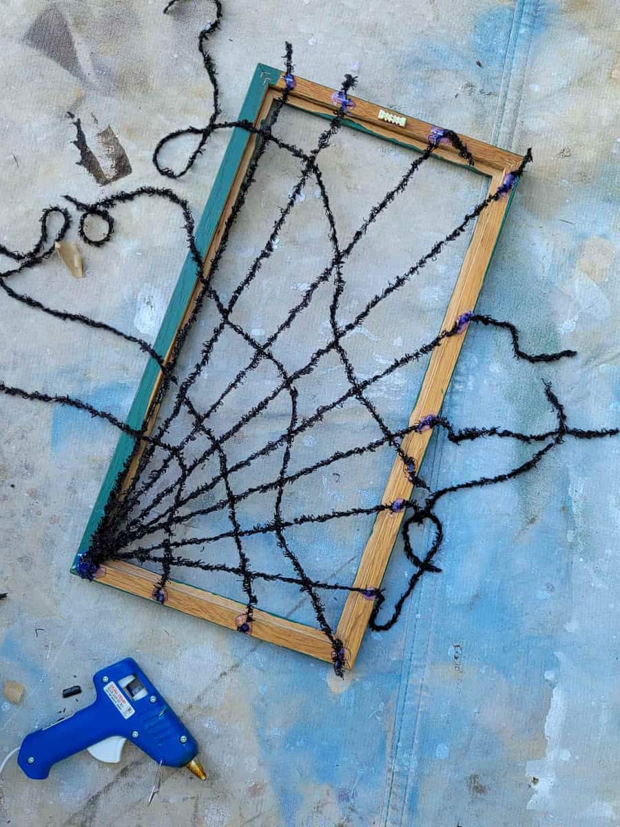 DIY Halloween Spider Web Decorations • Refresh Living