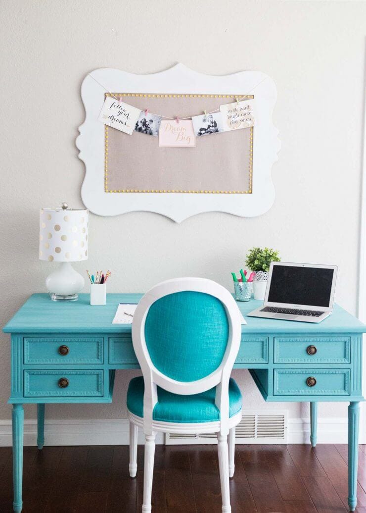Explore Your Creativity With These 23 Amazing Painted Desk Ideas