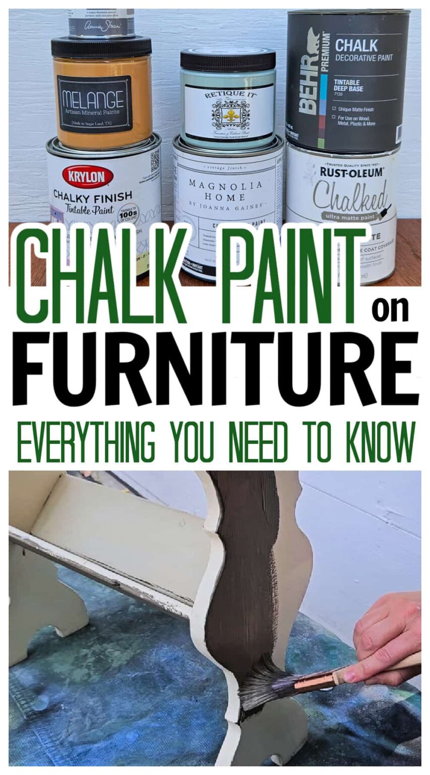 How to Chalk Paint Furniture: Easy Step by Step Tutorial • Refresh Living