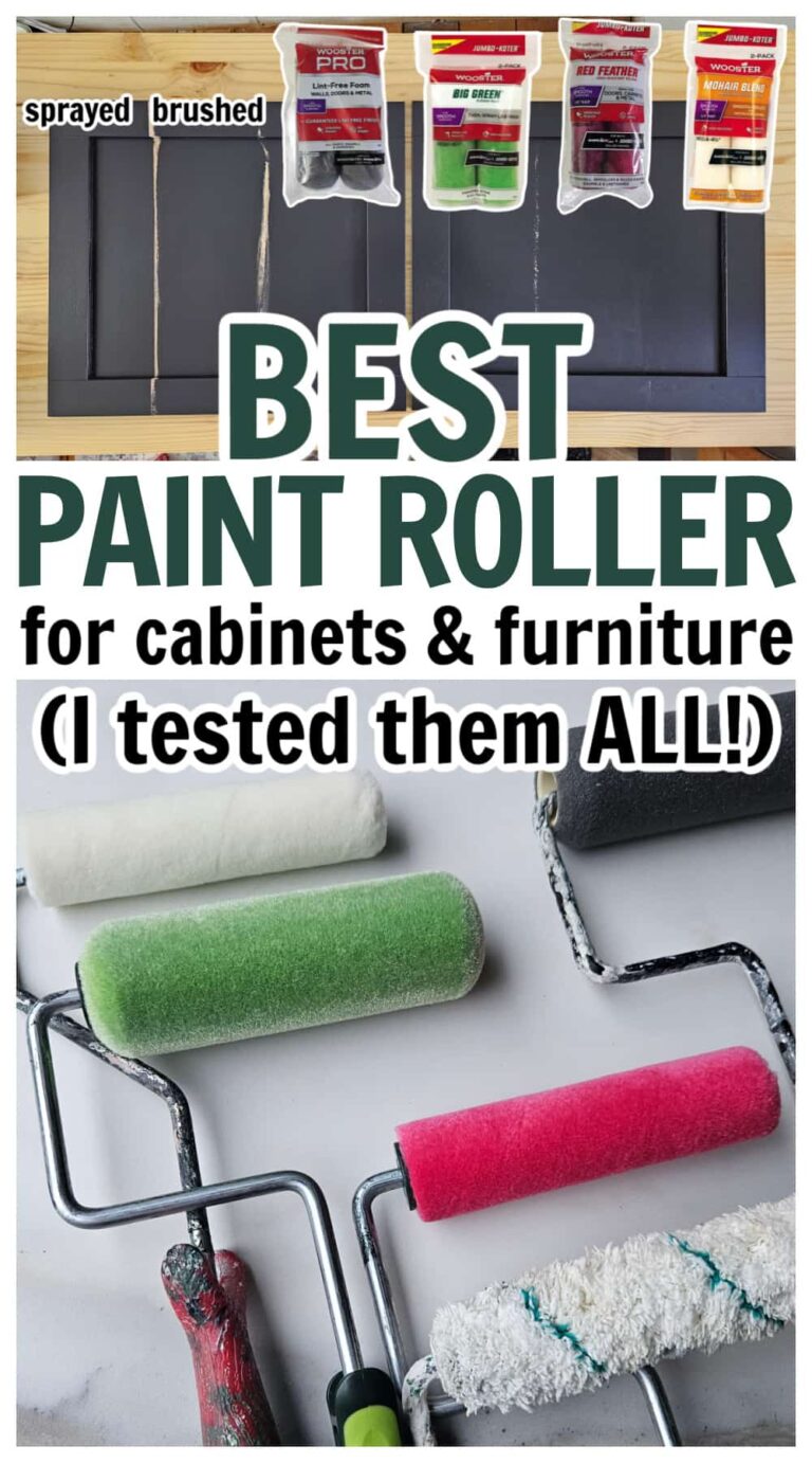 The Best Roller for Painting Cabinets and Furniture in 2024 • Refresh ...
