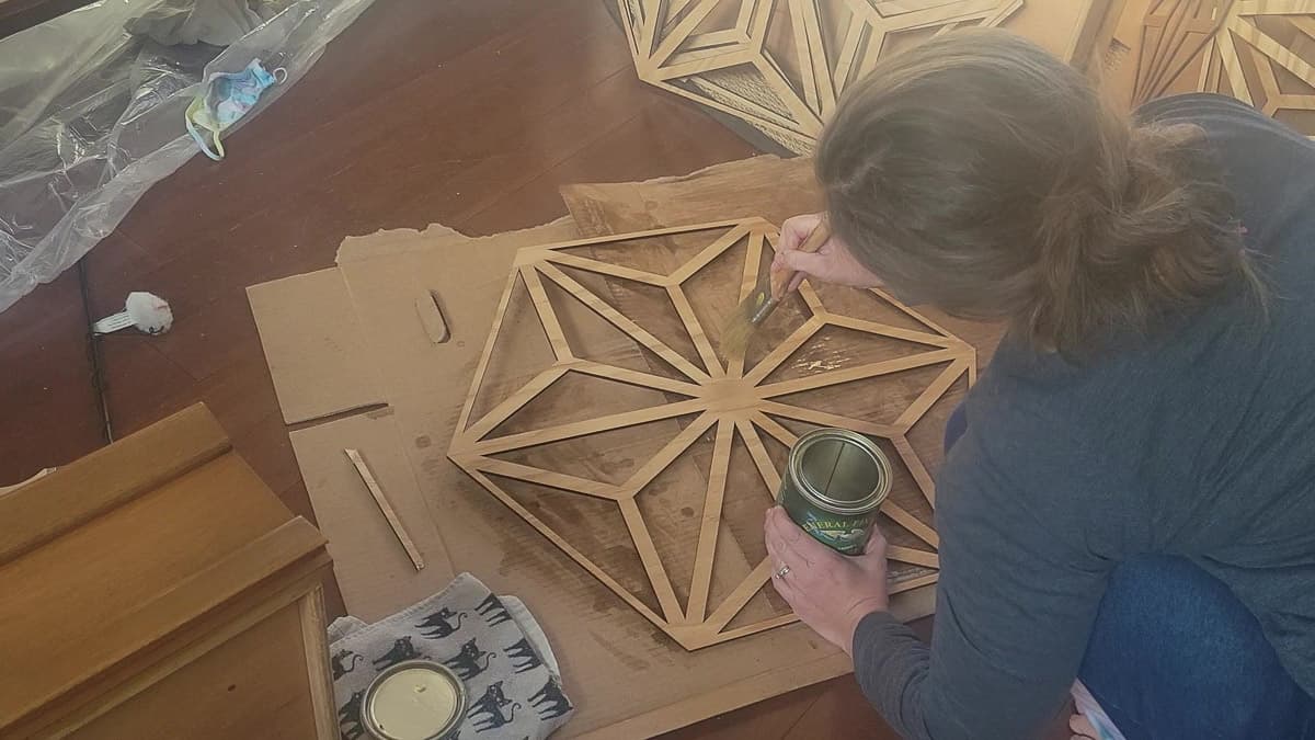 How to Install Decorative Wood Fretwork Panels • Refresh Living